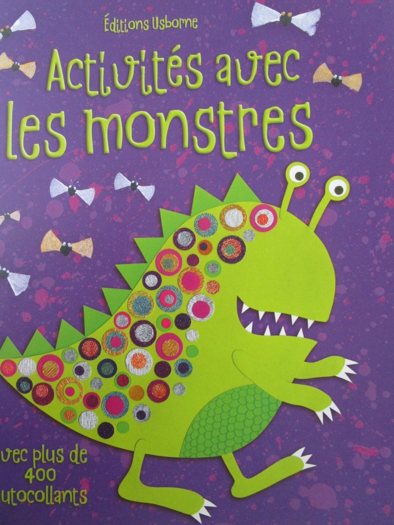 Deux livres d'activités sur les monstres pour occuper les petits ...