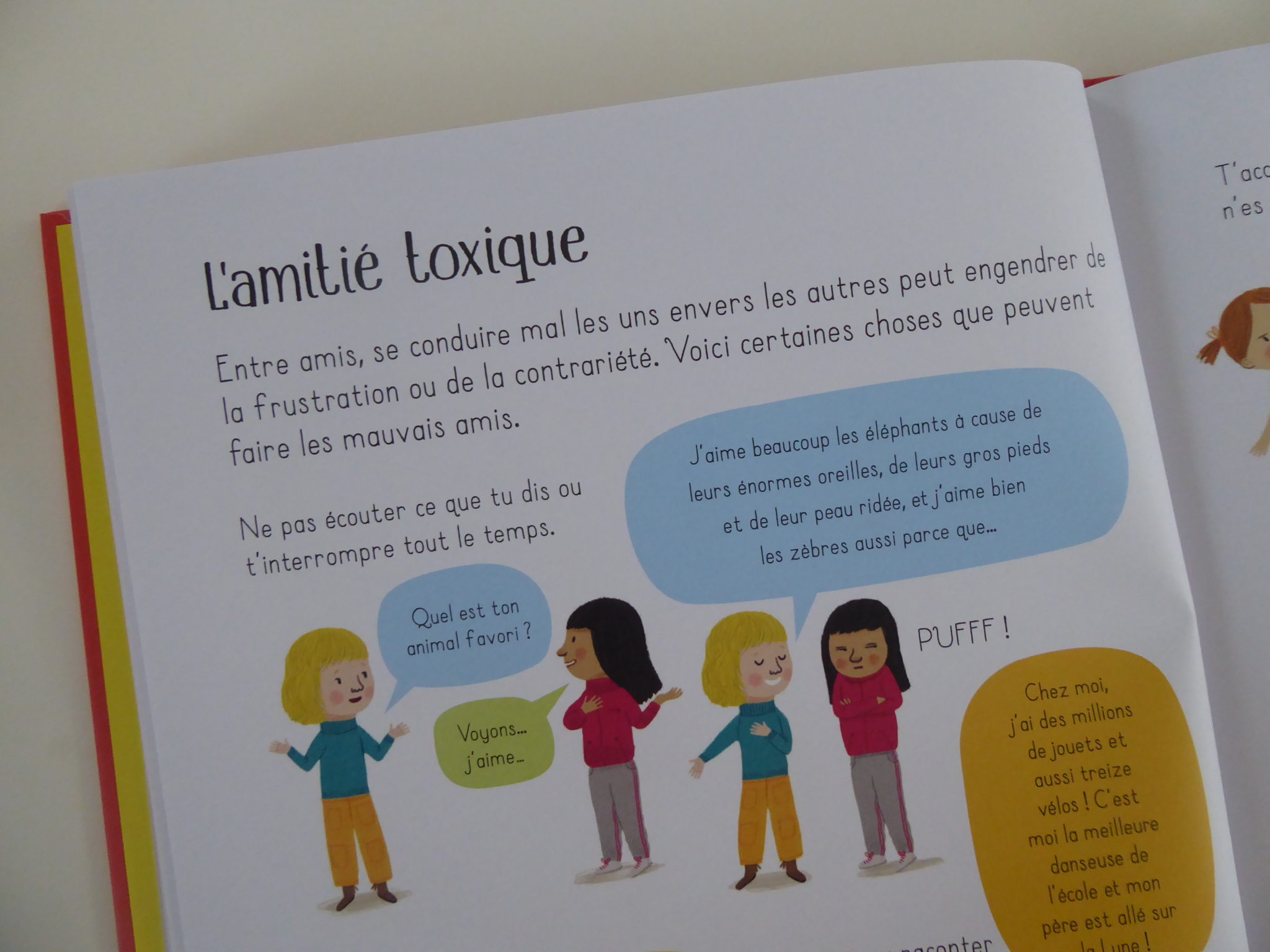 "Mon livre de l'amitié" Editions Usborne