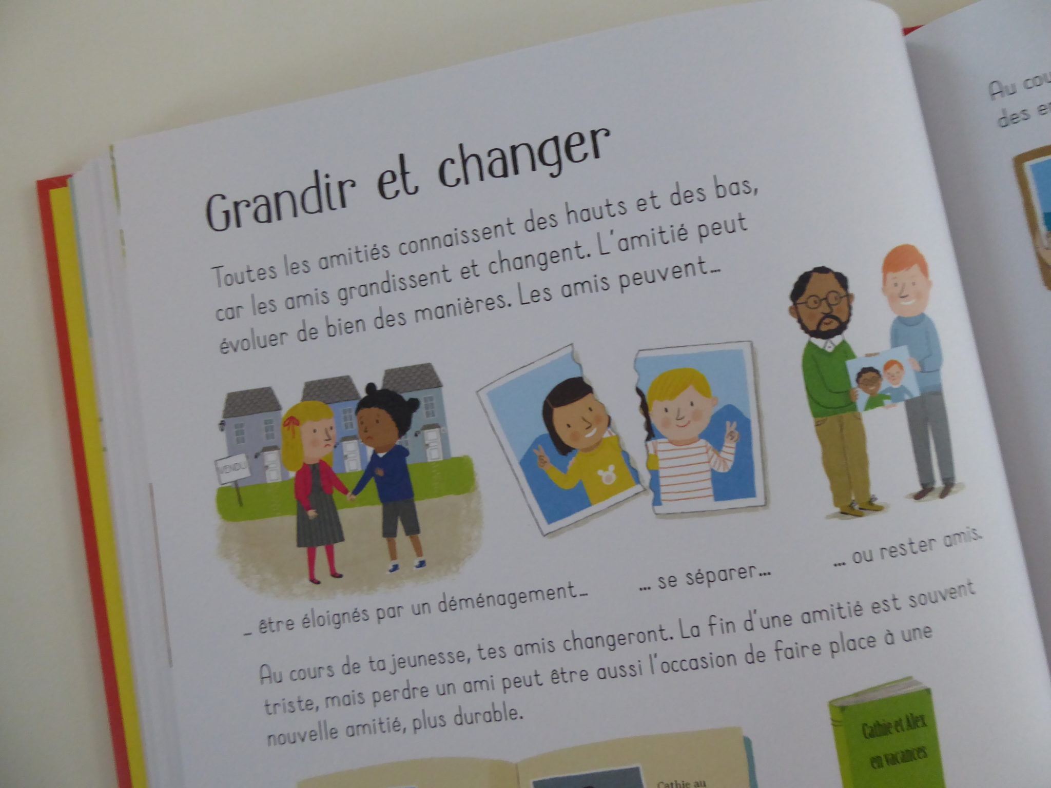 "Mon livre de l'amitié" Editions Usborne