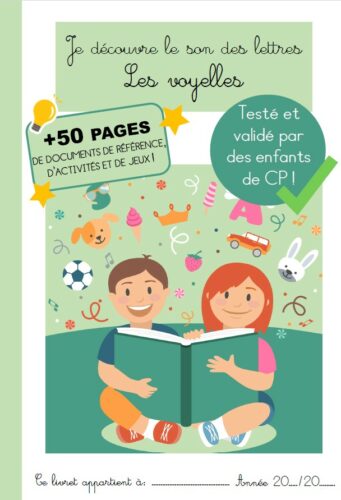 [PDF +50 pages] Livret ludique et pédagogique PHONOLOGIE CP Je découvre le son des VOYELLES ...