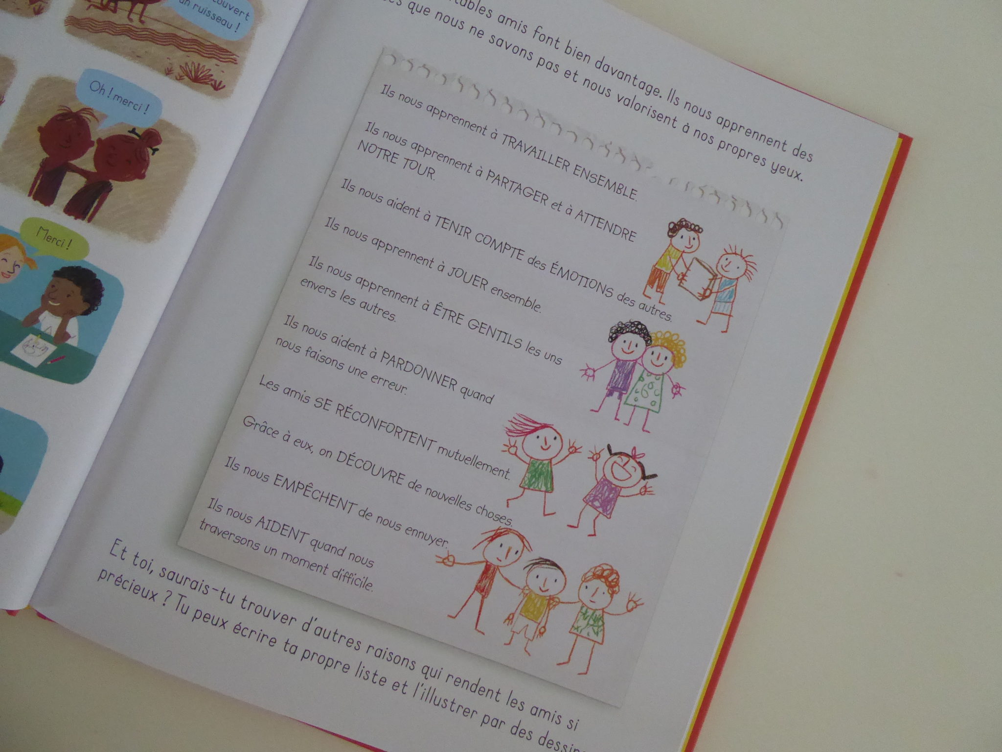 "Mon livre de l'amitié" Editions Usborne